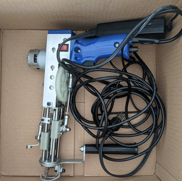 Art | Cut Pile Rug Tufting Gun Electric Carpet Weaving Flocking Machine ...